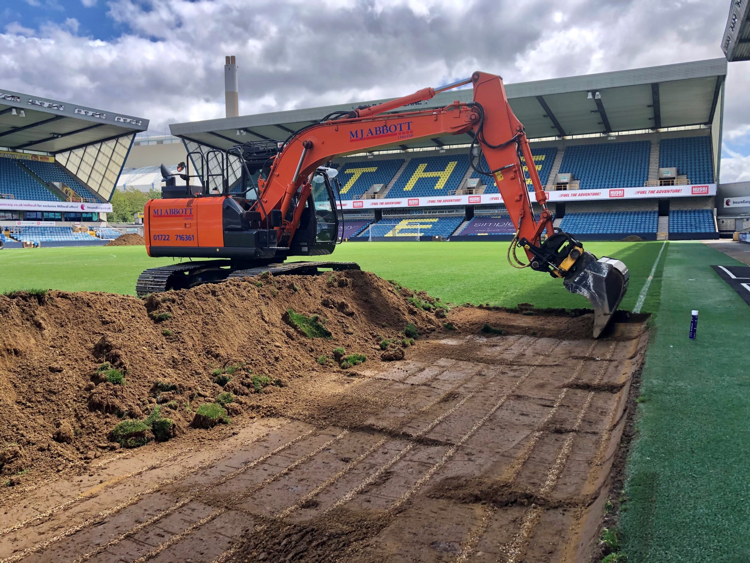 Millwall Football Club, The Den Stadium - MJ Abbott