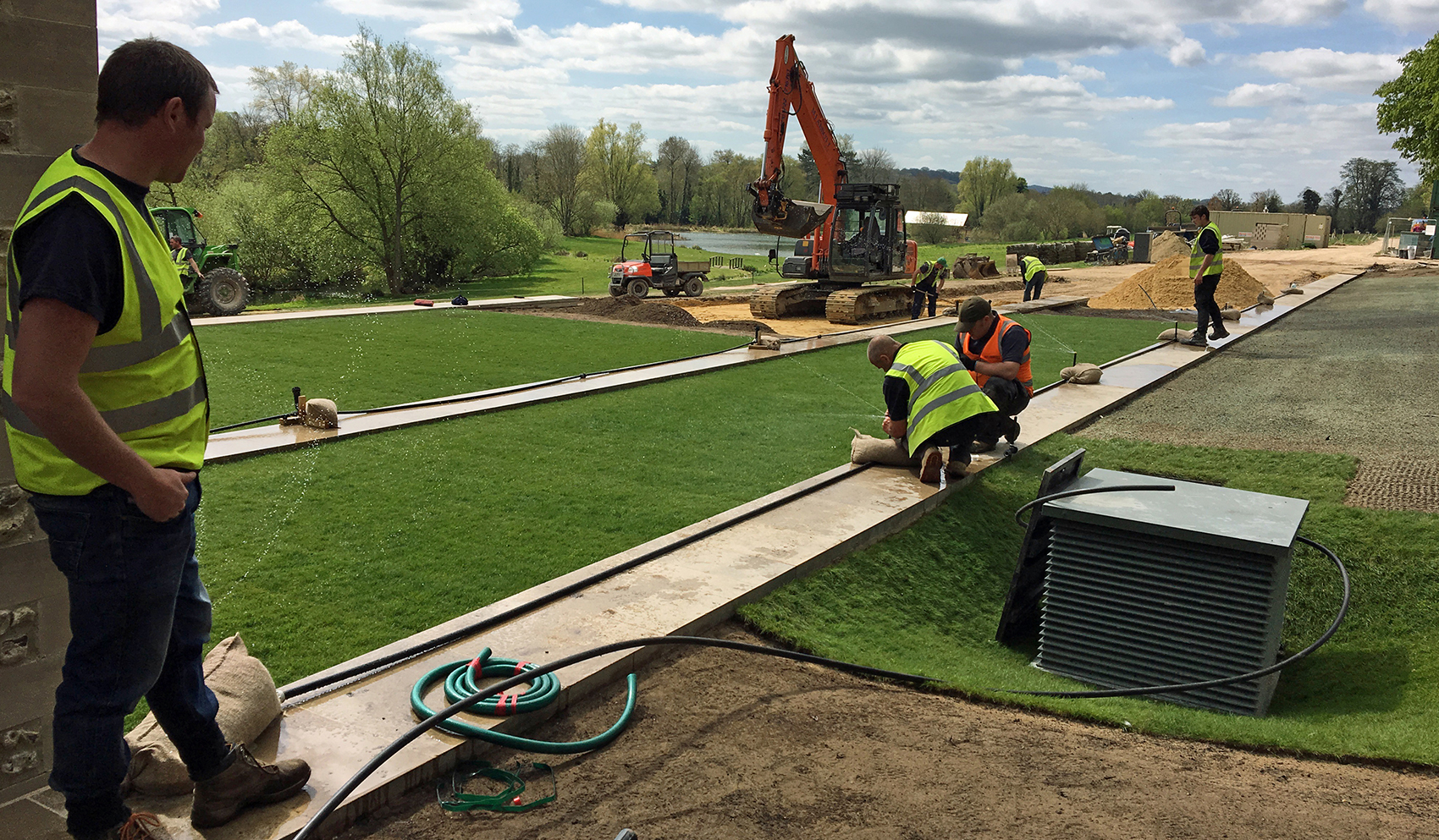 Hard landscaping and infrastructure - MJ Abbott