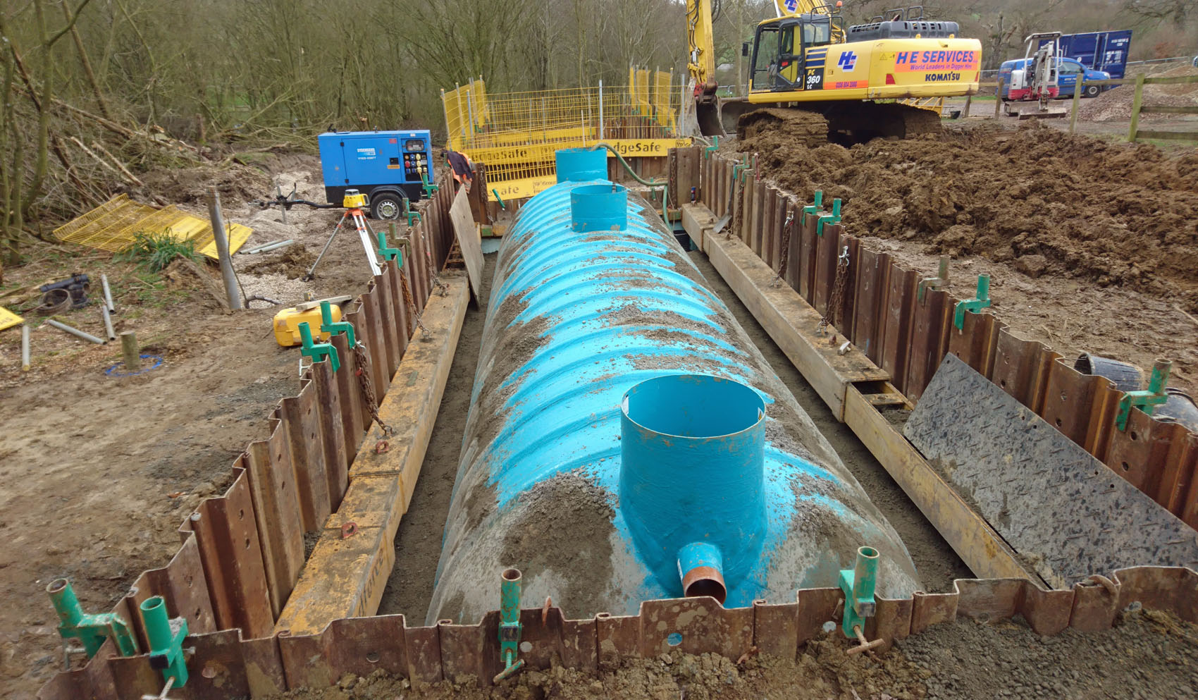 Rainwater harvesting and spring fed supplies - MJ Abbott